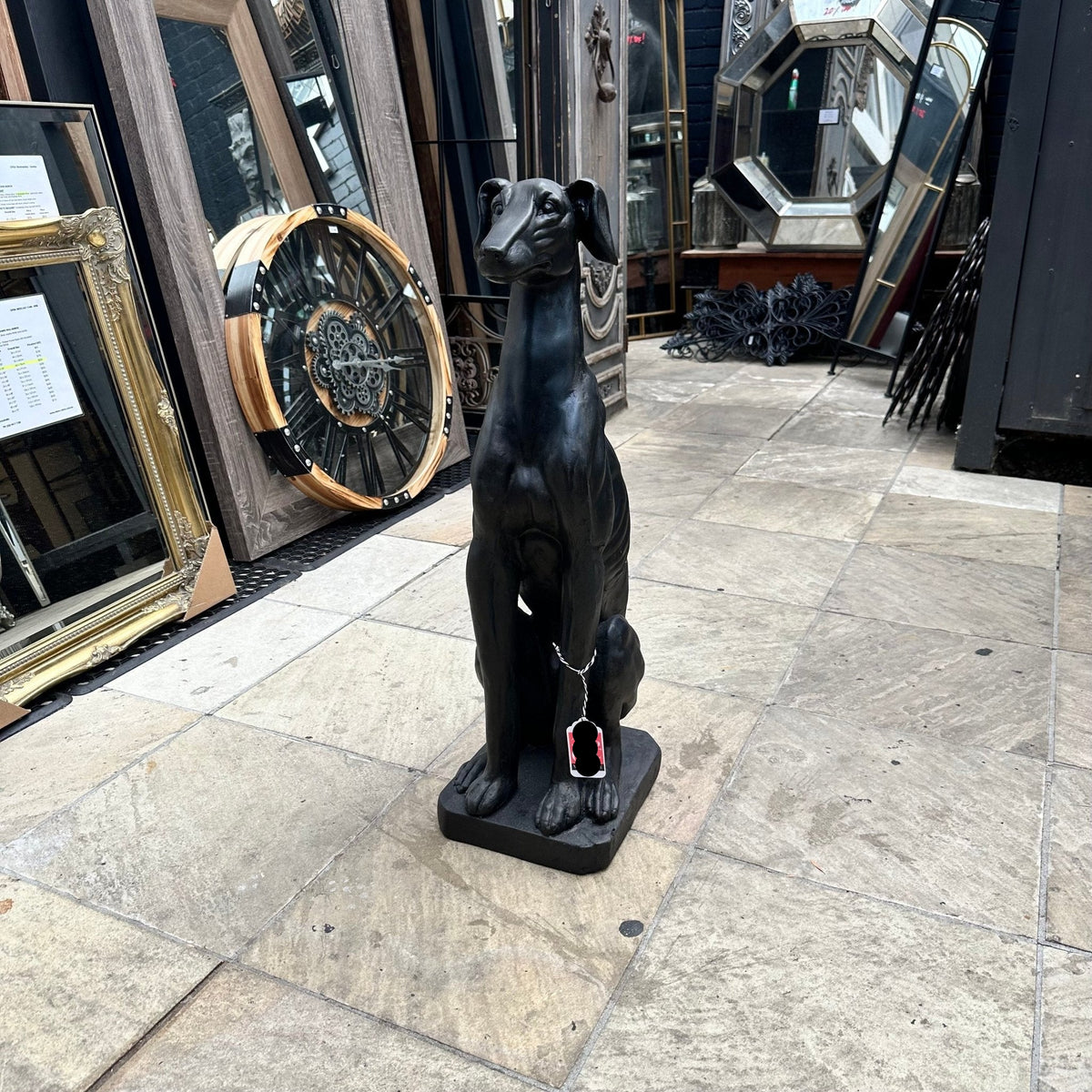 Deco Dog in Black – Mirror Mirror Australia