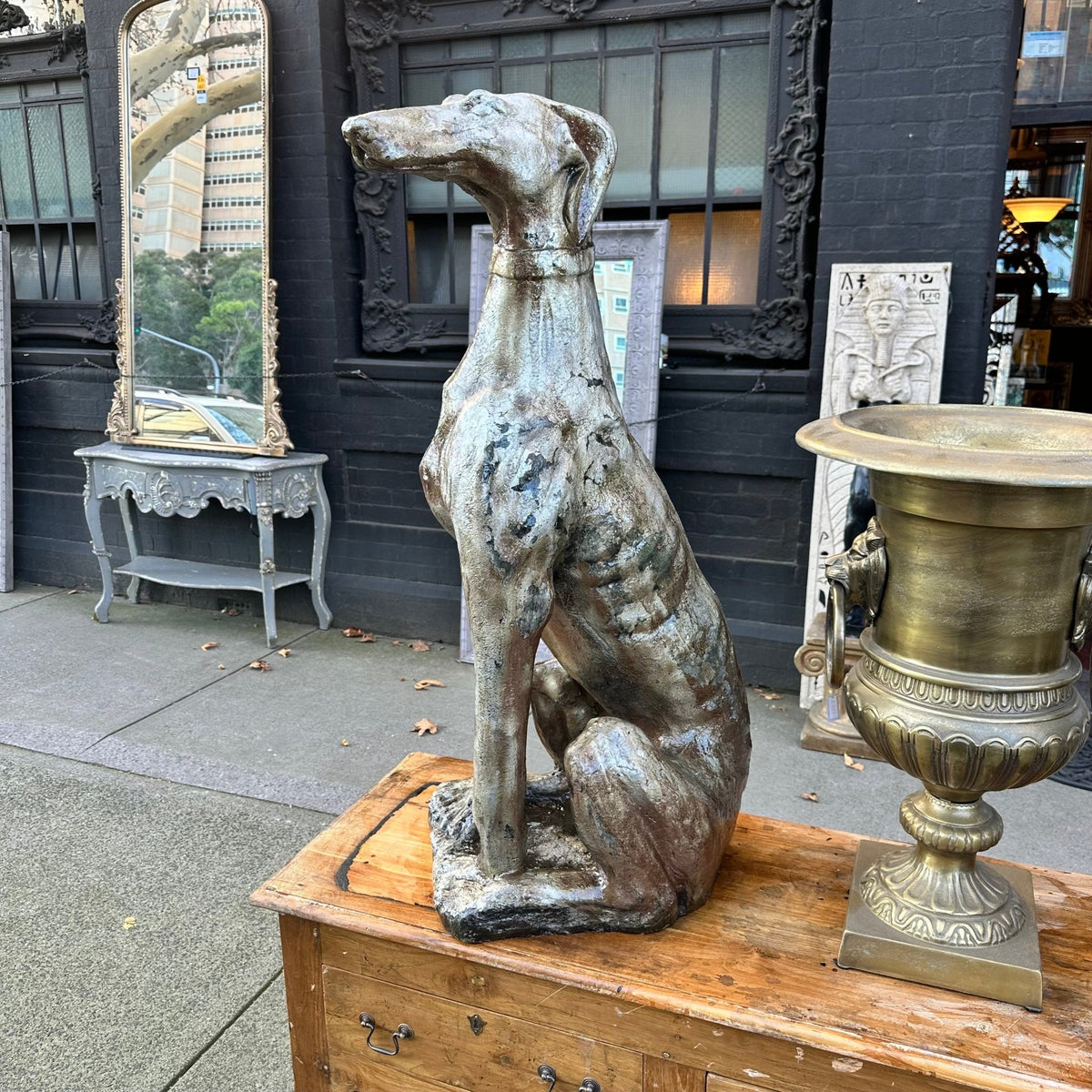 Oversized Deco Dog – Mirror Mirror Australia