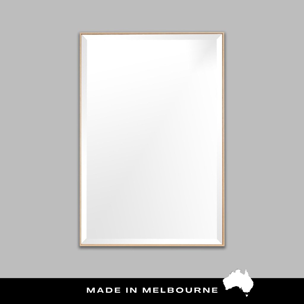 Slimline Lightwood (with Bevelled Mirror) – Mirror Mirror Australia